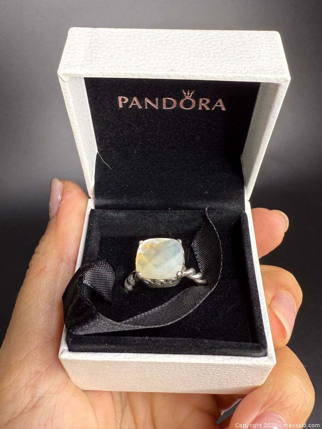 PANDORA: Sterling Silver & Mother of Pearl Ring | Victoria (British ...