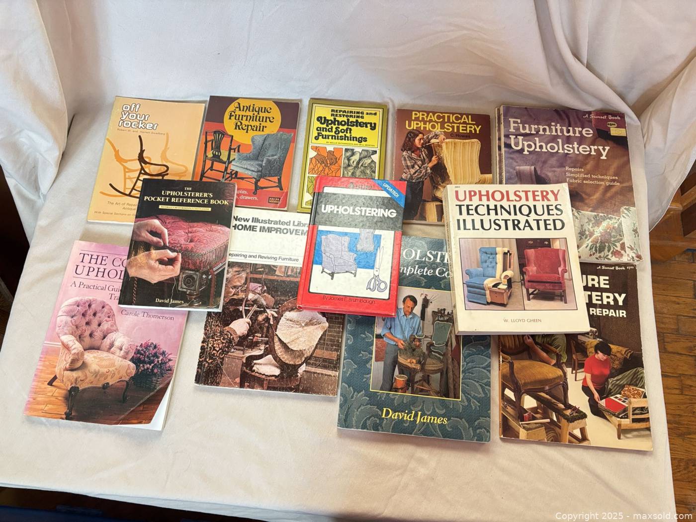Lot of 11–20 Upholstery & Furniture Repair Books, Vintage Titles ...