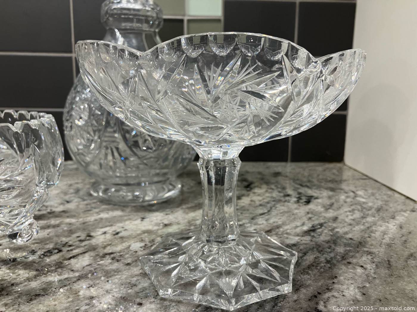 Pinwheel crystal and glass | Toronto (Ontario, Canada) SELLER MANAGED ...