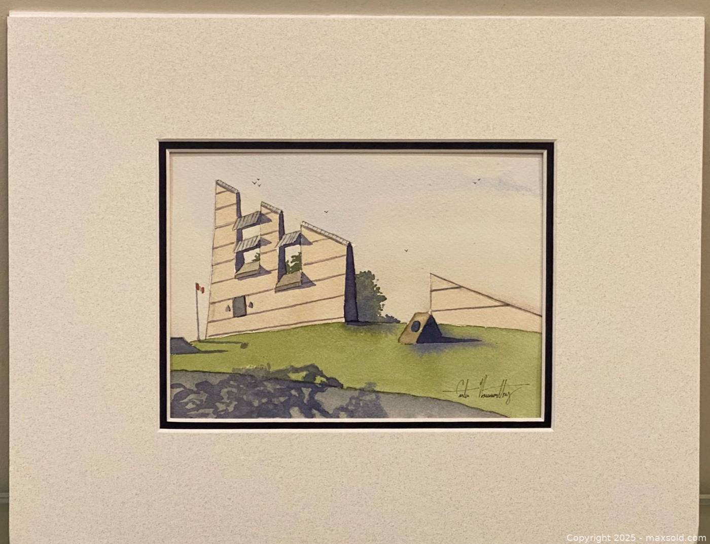Canadian Artist Carter Noseworthy Watercolour Signed | St. Catharines ...