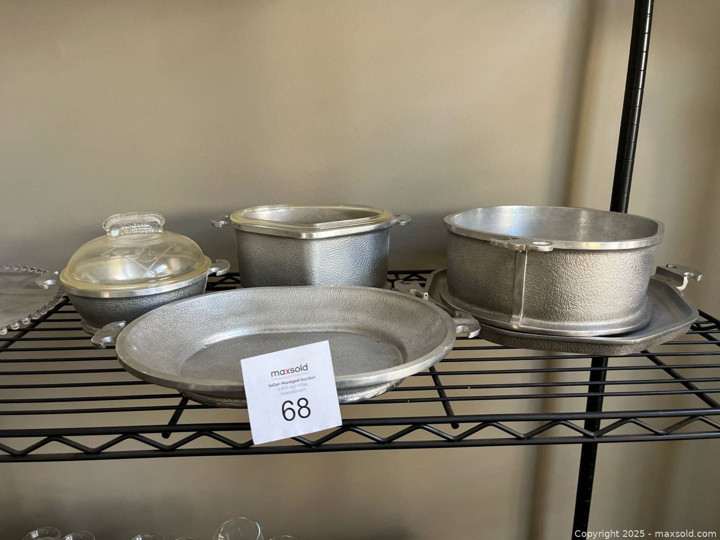Guardian Service Hammered Aluminum Cookware – 5 Pieces | Fort ...
