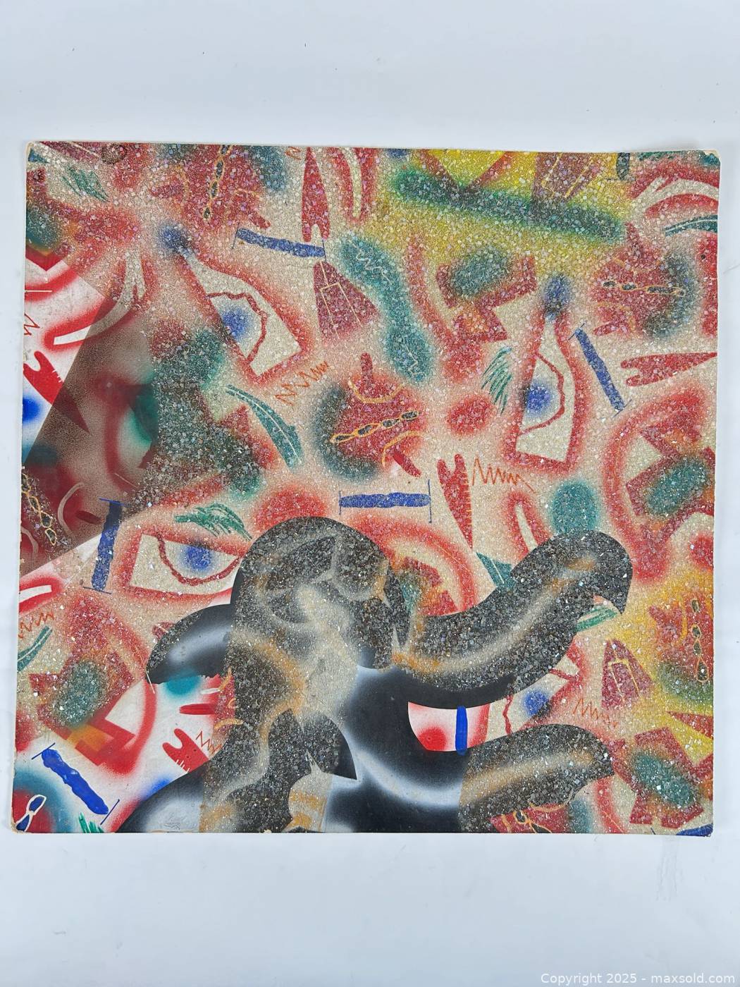 MXIED MEDIA ABSTRACT ORIGINAL ART BY 'BONE' | Toronto (Ontario, Canada ...