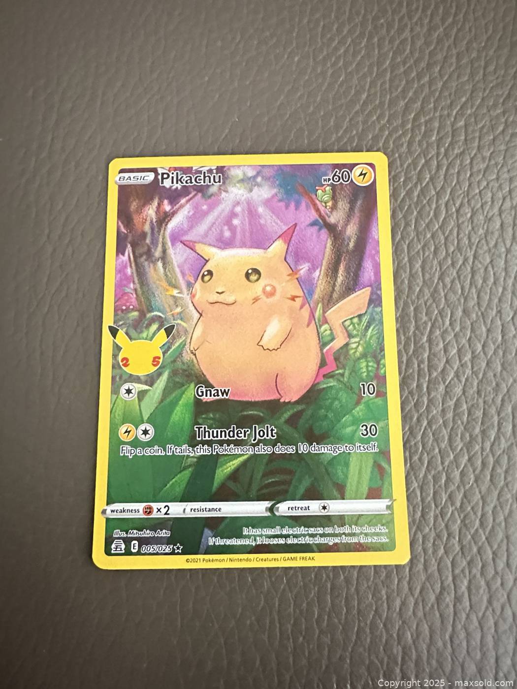 Pikachu Celebrations Card | Vancouver (British Columbia, Canada) SELLER ...