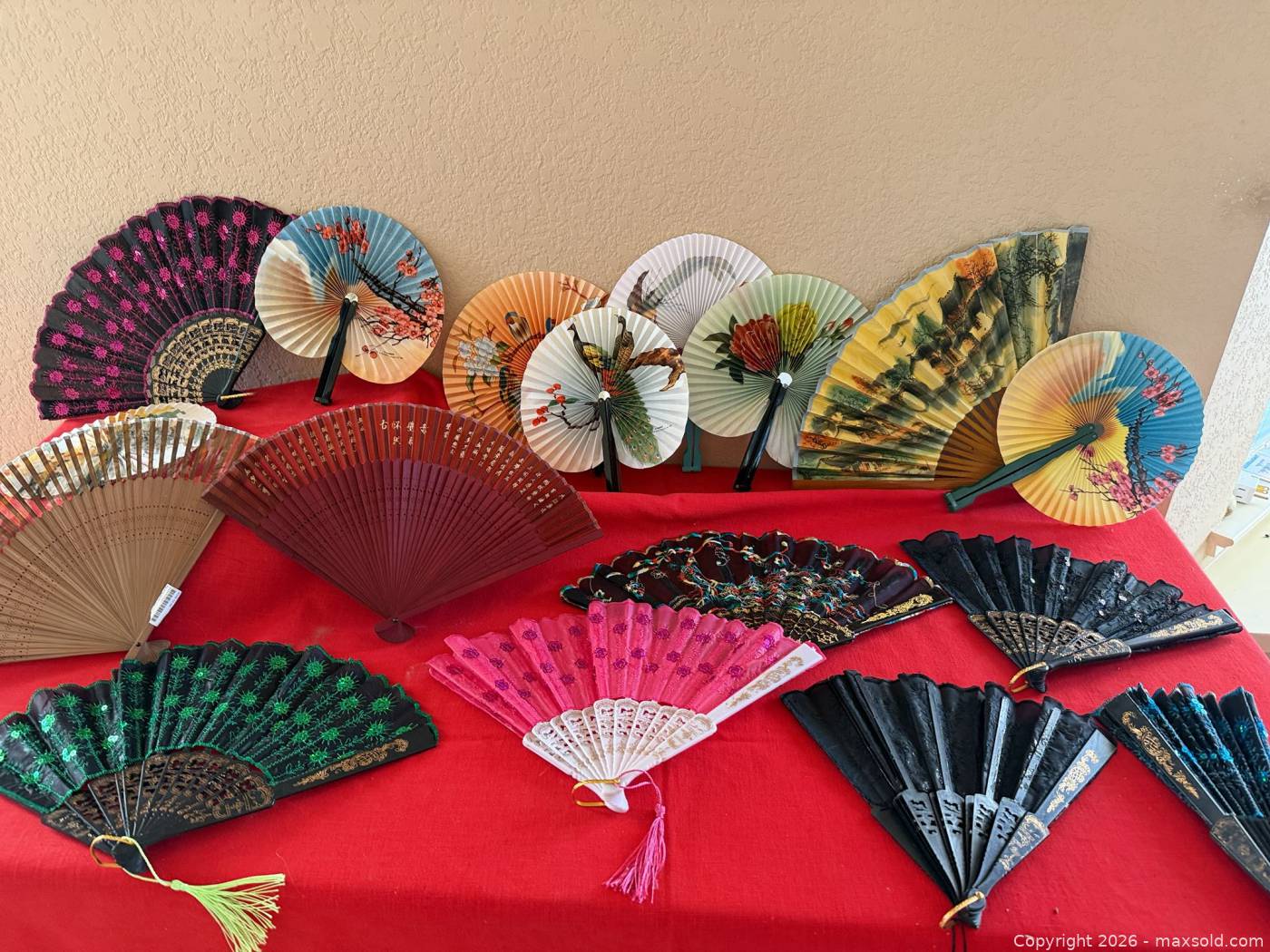 Decorative and Functional Hand Fans | Maxsold