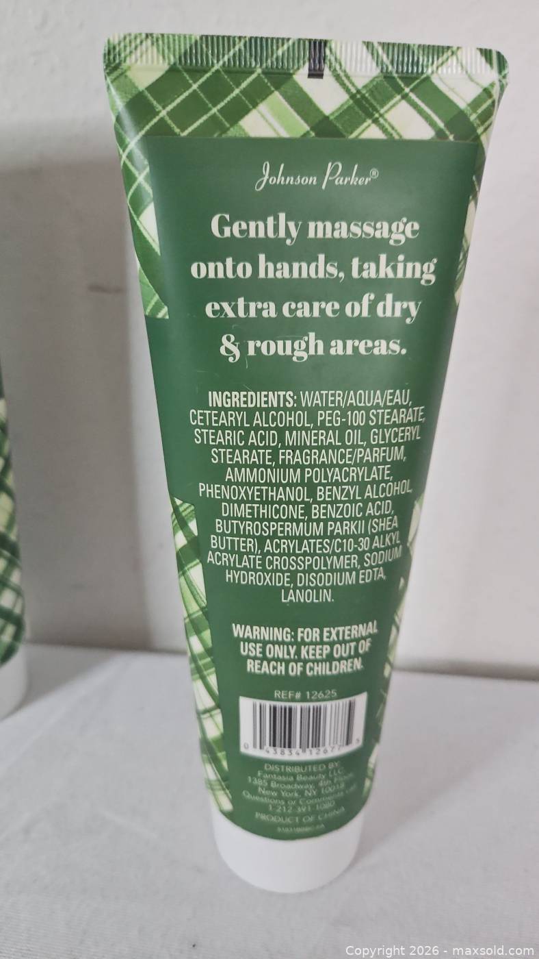 Johnson Parker Scented Hand Cream | Maxsold