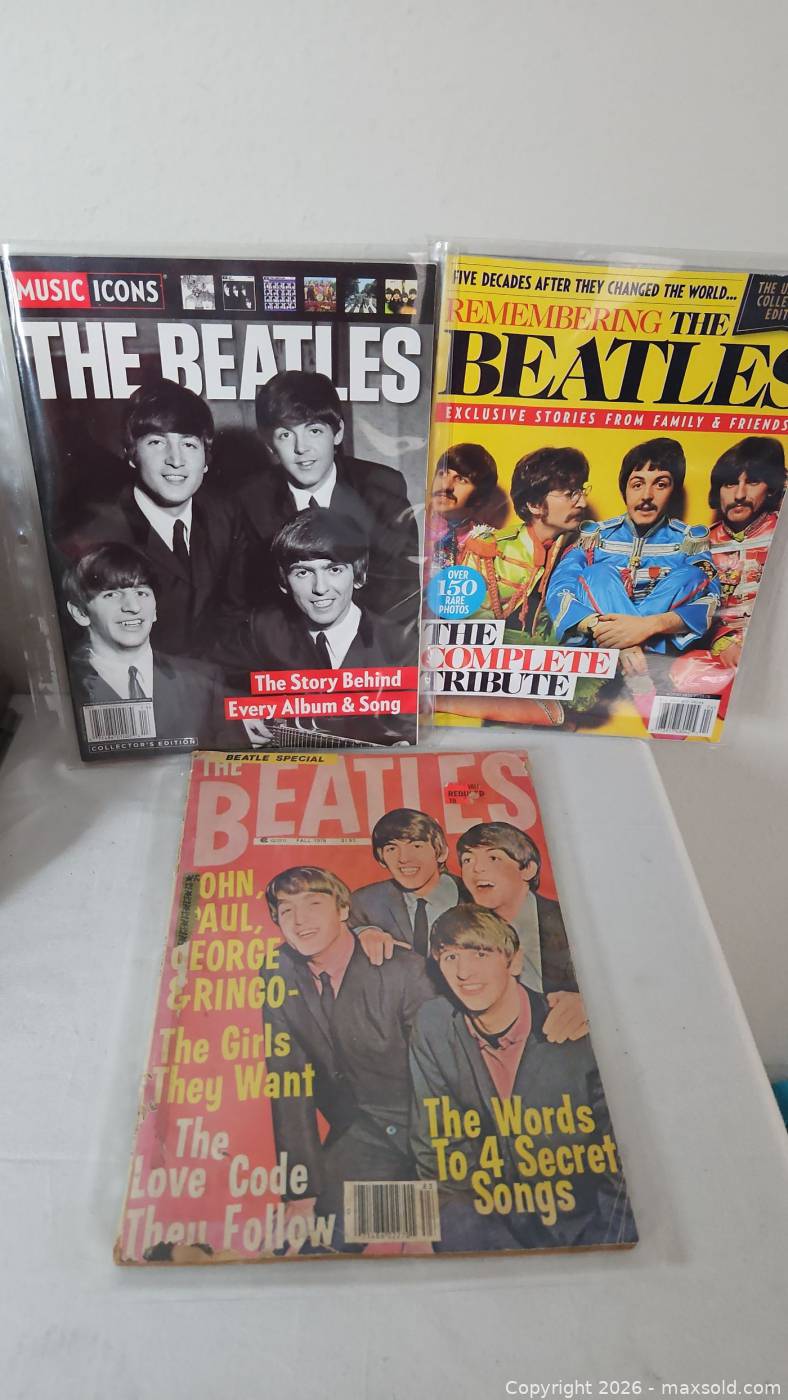 Lot Of Beatles Magazines | Maxsold