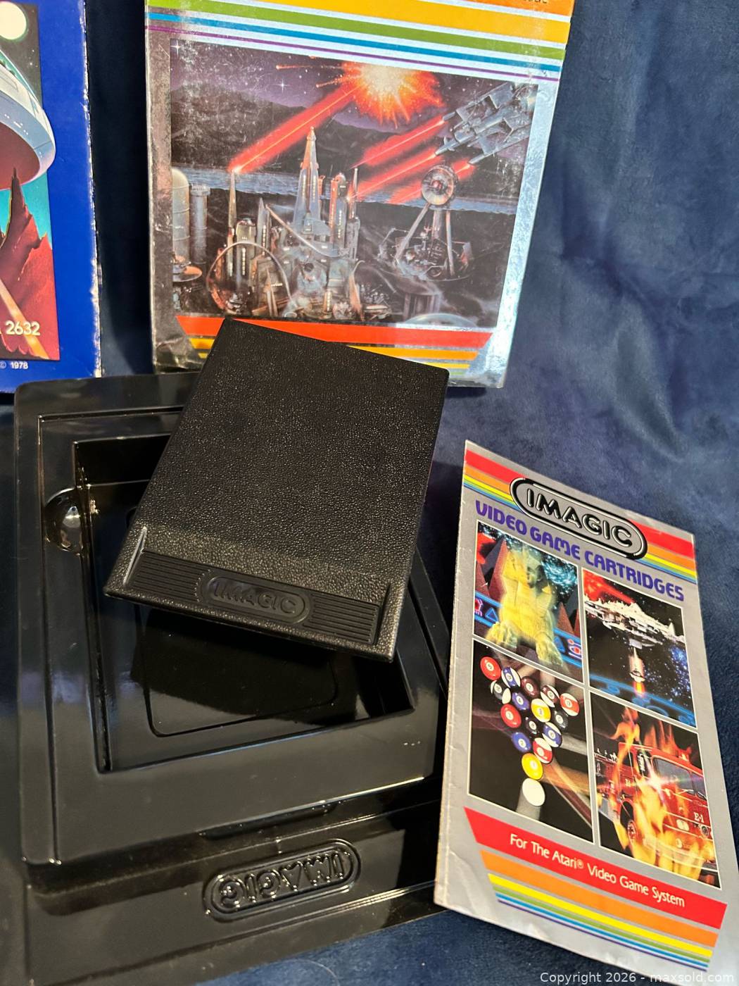 Sealed Atari Space Invaders & Imagic Atlantis Game Lot Atari 2600 | Maxsold