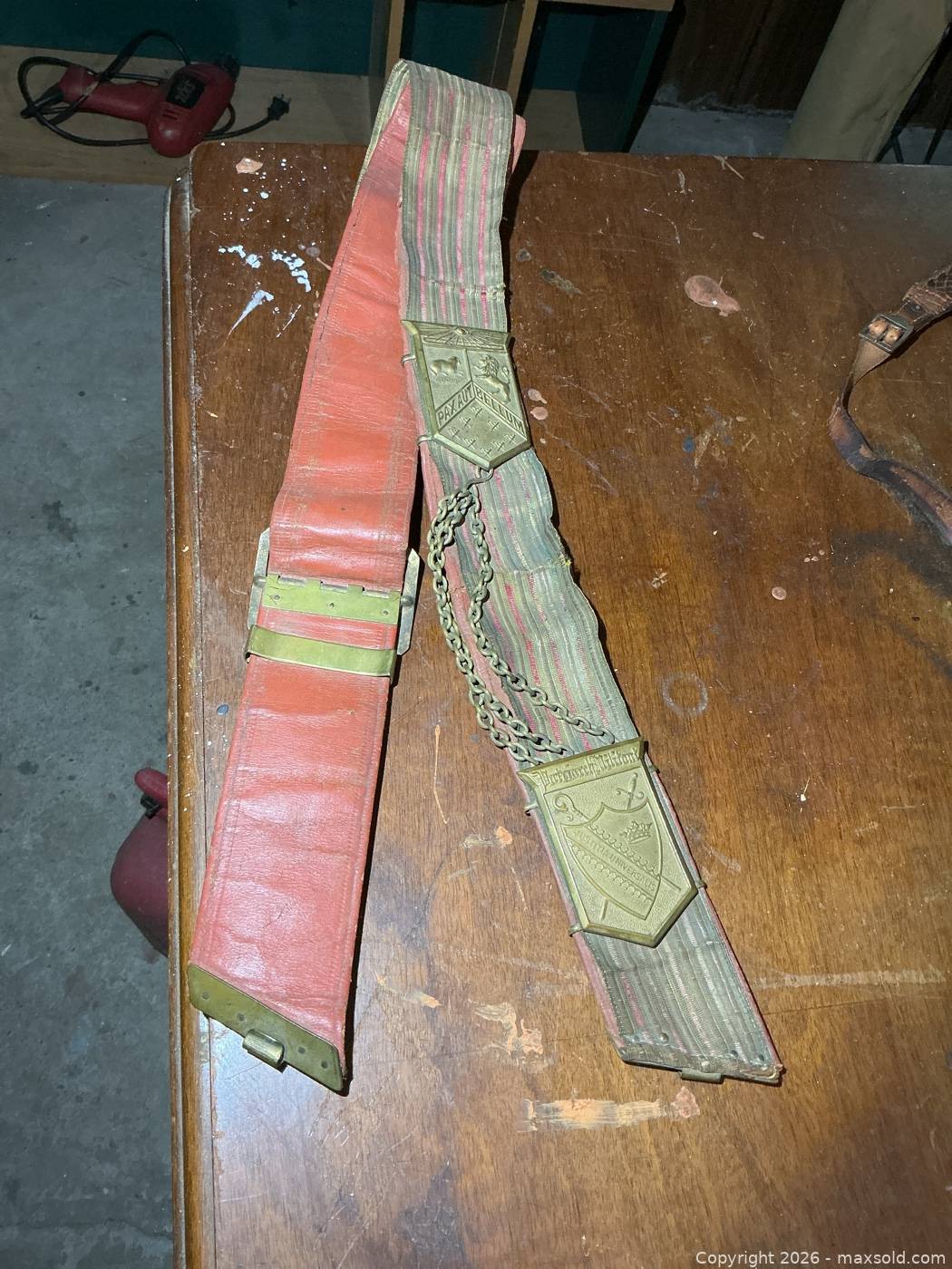 Military Belts And More A | Maxsold