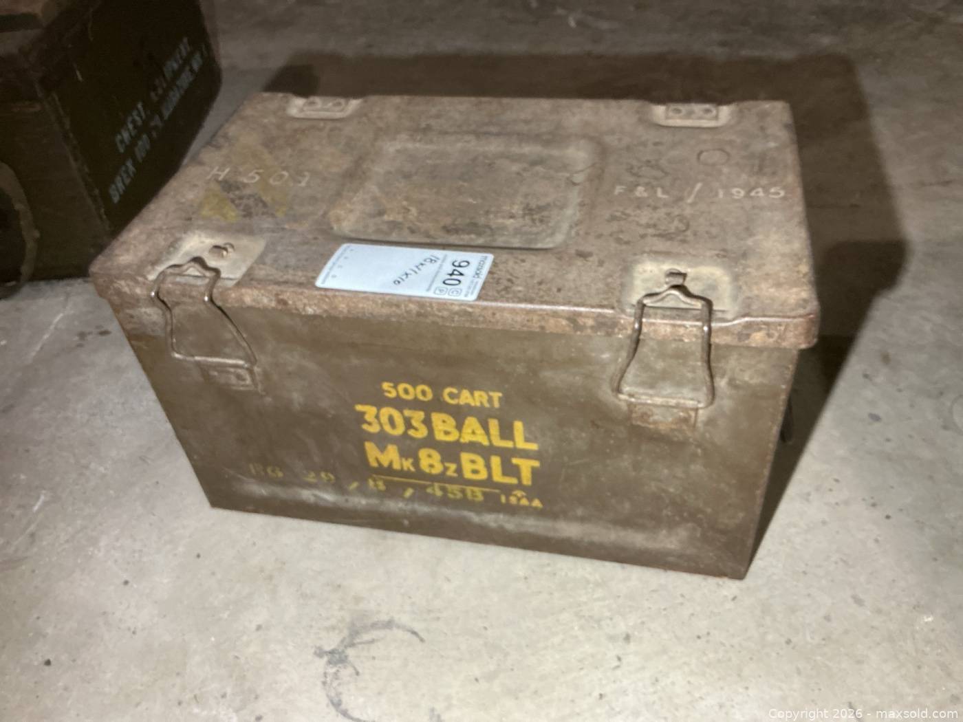 WW2 Military Box A | Maxsold