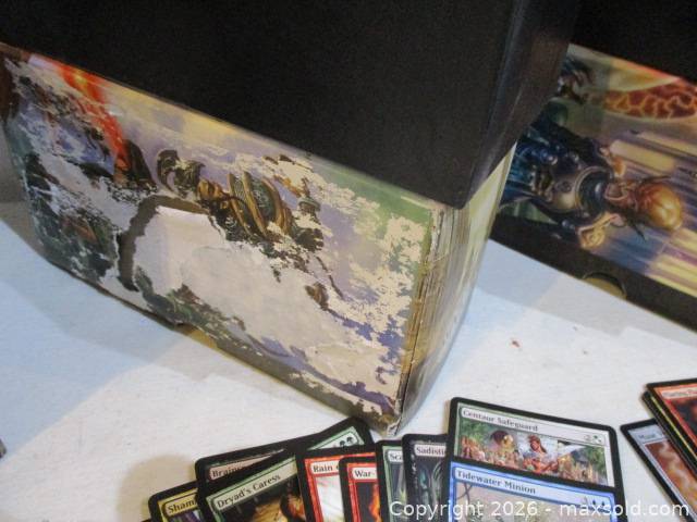 Six Early, MAGIC The Gathering Boxes Of Cards. | Maxsold