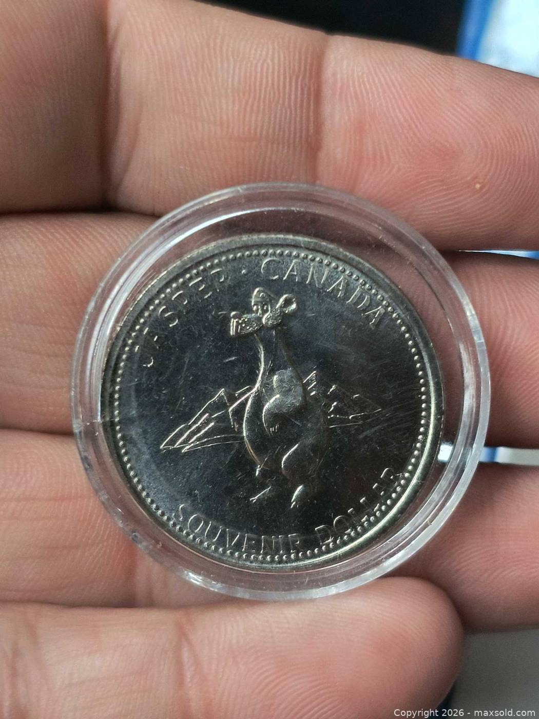 1982 Canada Jasper National Park Souvenir Dollar (Moose) | Maxsold