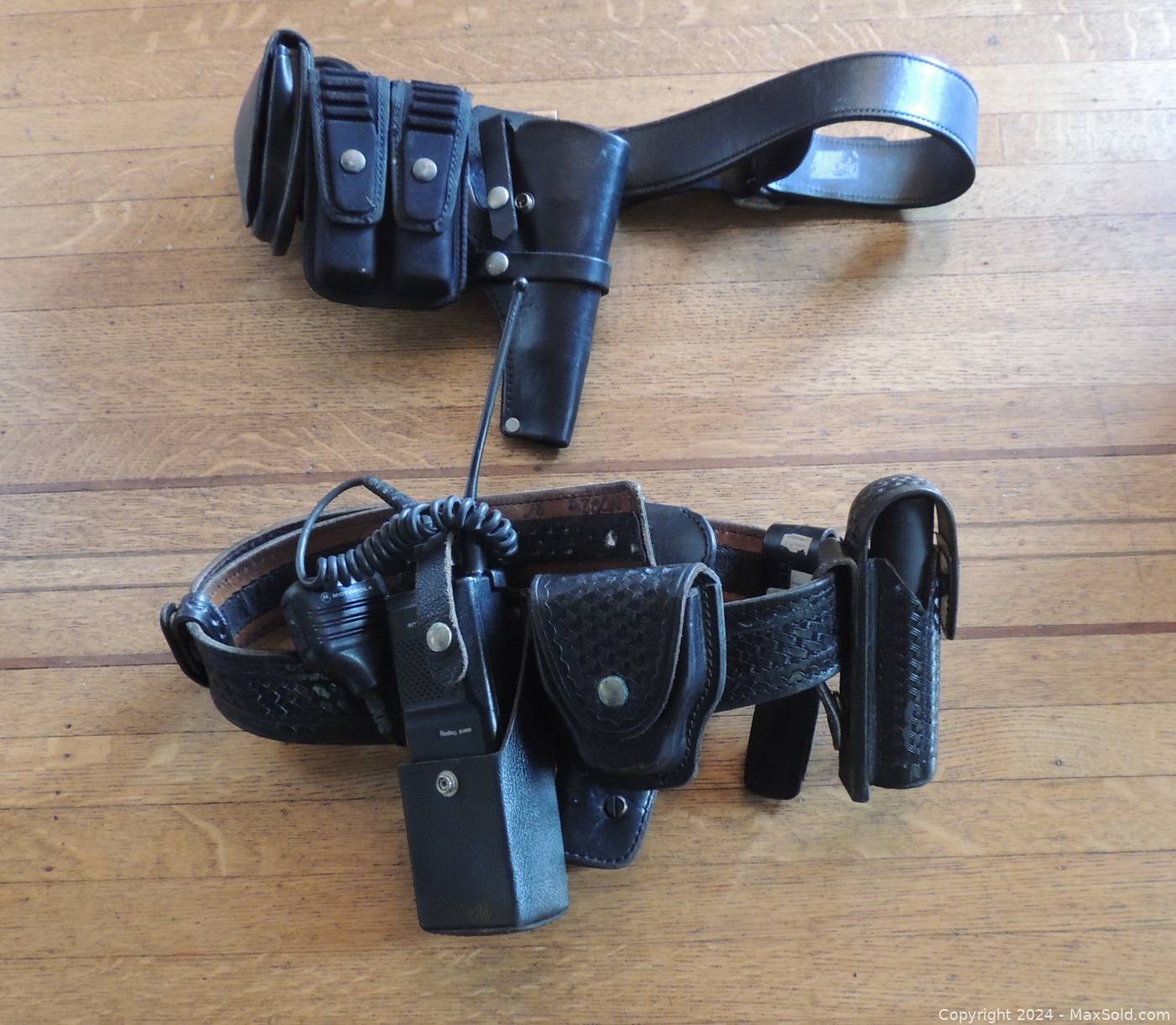 2 Security Guard / Police Utility Belts and accessories | New ...
