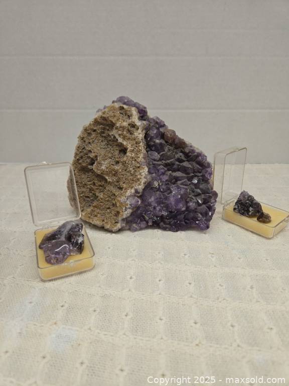Amethyst Geode Specimen, Approx. 6.5-7 Inches, Purple Quartz | Toronto ...