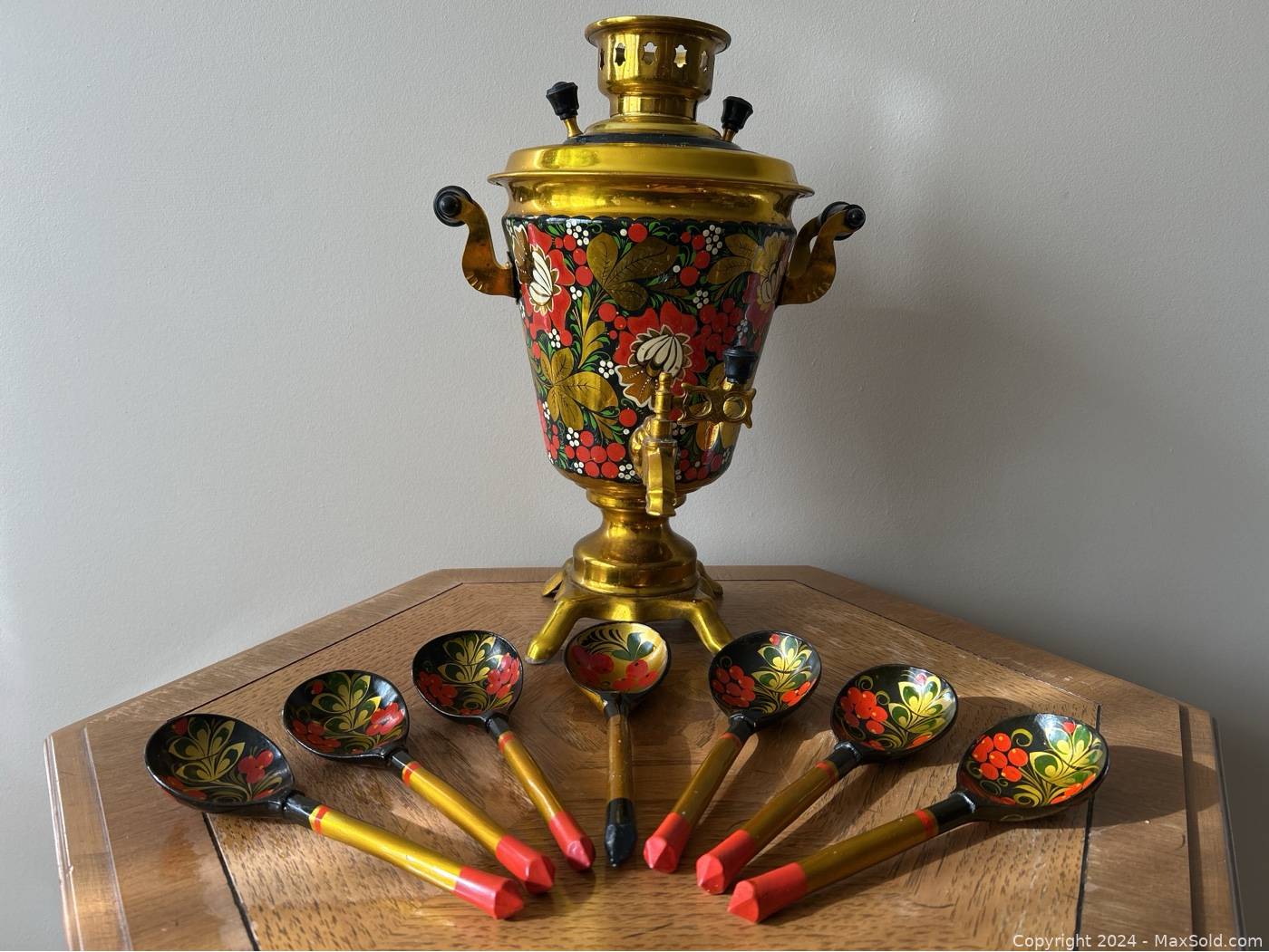 Vintage Floral Ukrainian Electric Samovar | Toronto (Ontario, Canada ...