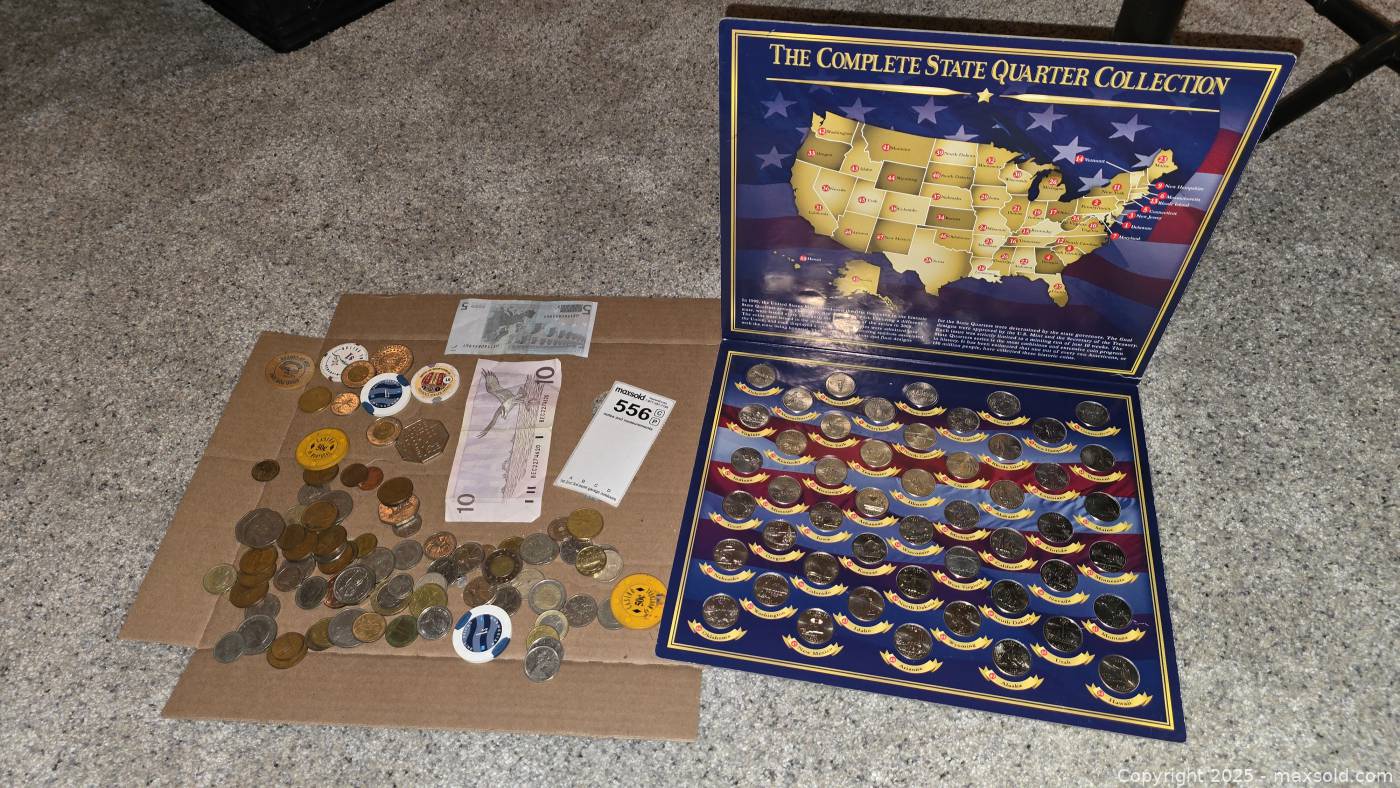 Complete State Quarter Collection & Currency Notes | Ashland ...