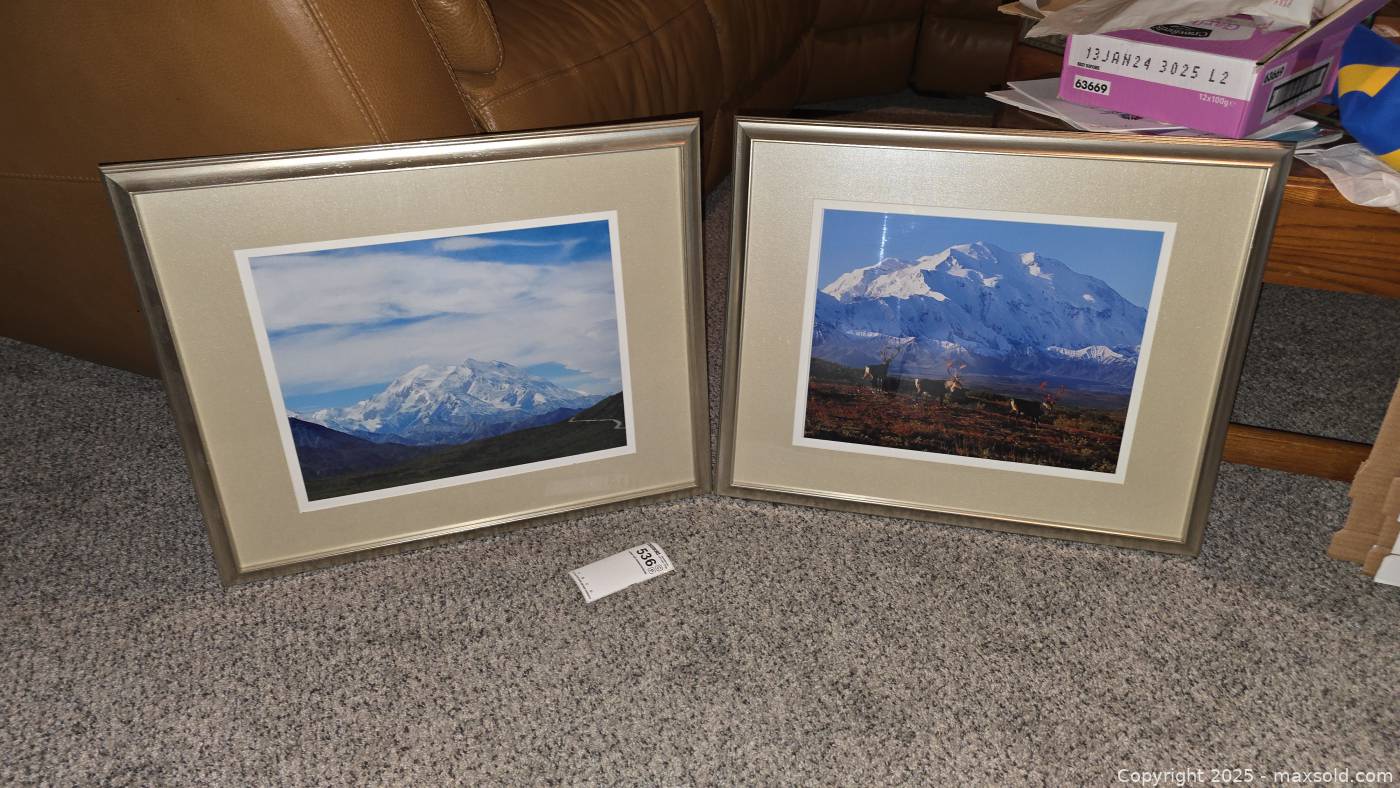 Framed Mountain Photographs | Ashland (Massachusetts, USA) PARTNER MANAGED Downsizing Online ...