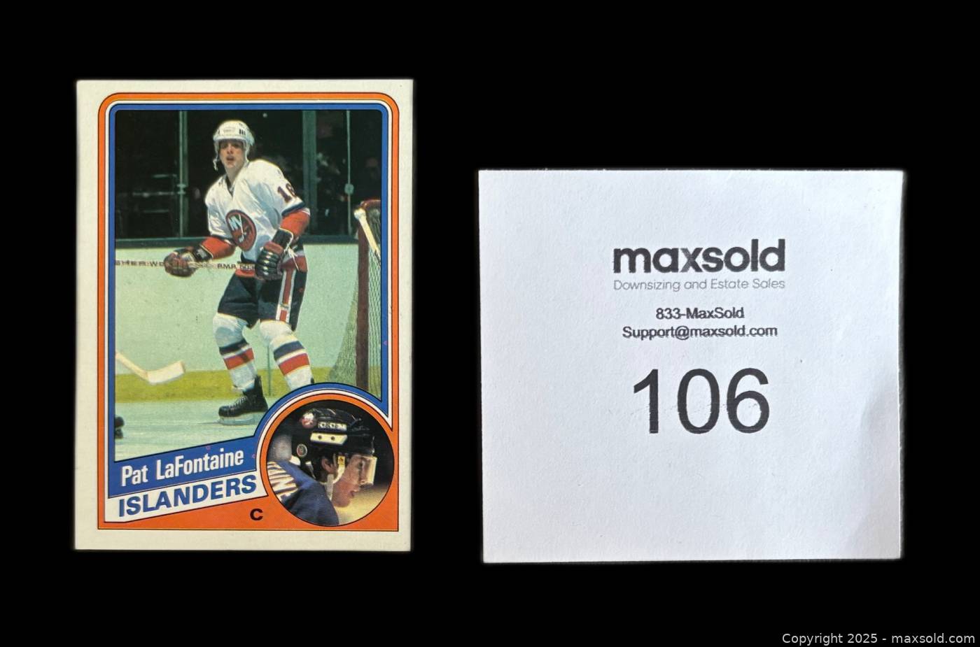 1984-85 Topps # 96 Pat Lafontaine Rookie Card | Gloucester (Ontario ...