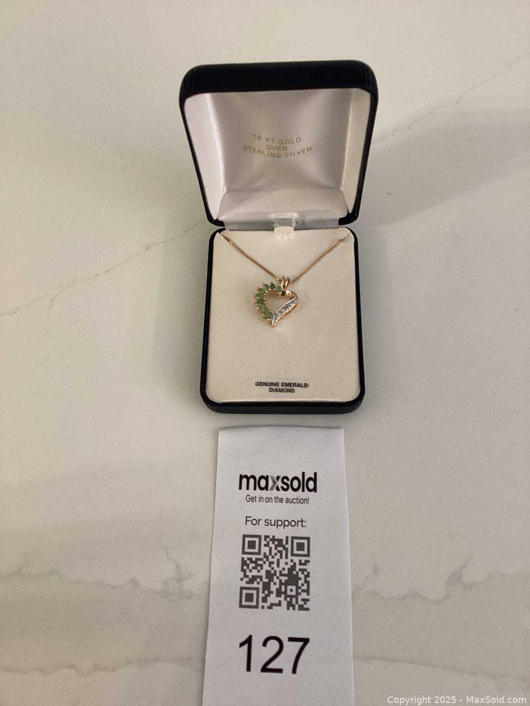 Genuine Emerald and Diamond Necklace | Ashton (Ontario, Canada) SELLER ...