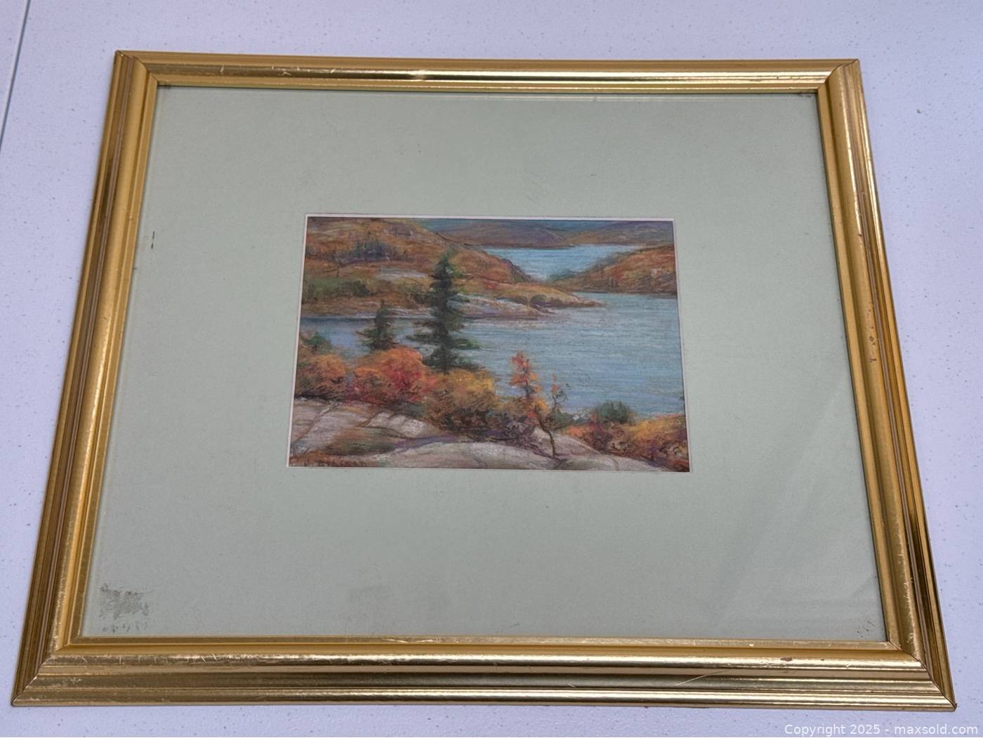 Vintage Pastel Landscape Painting | Toronto (Ontario, Canada) PARTNER ...