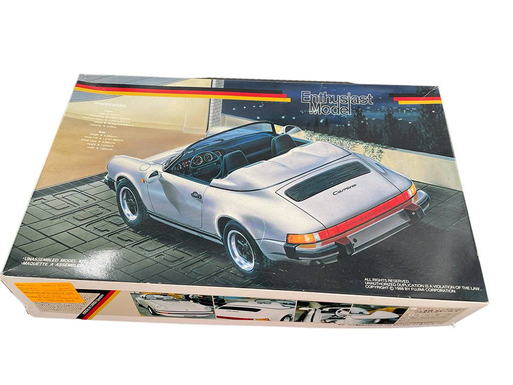Vtg 1995 Monogram Porsche 911 Turbo 1/24 Scale Model Kit 2956 ...