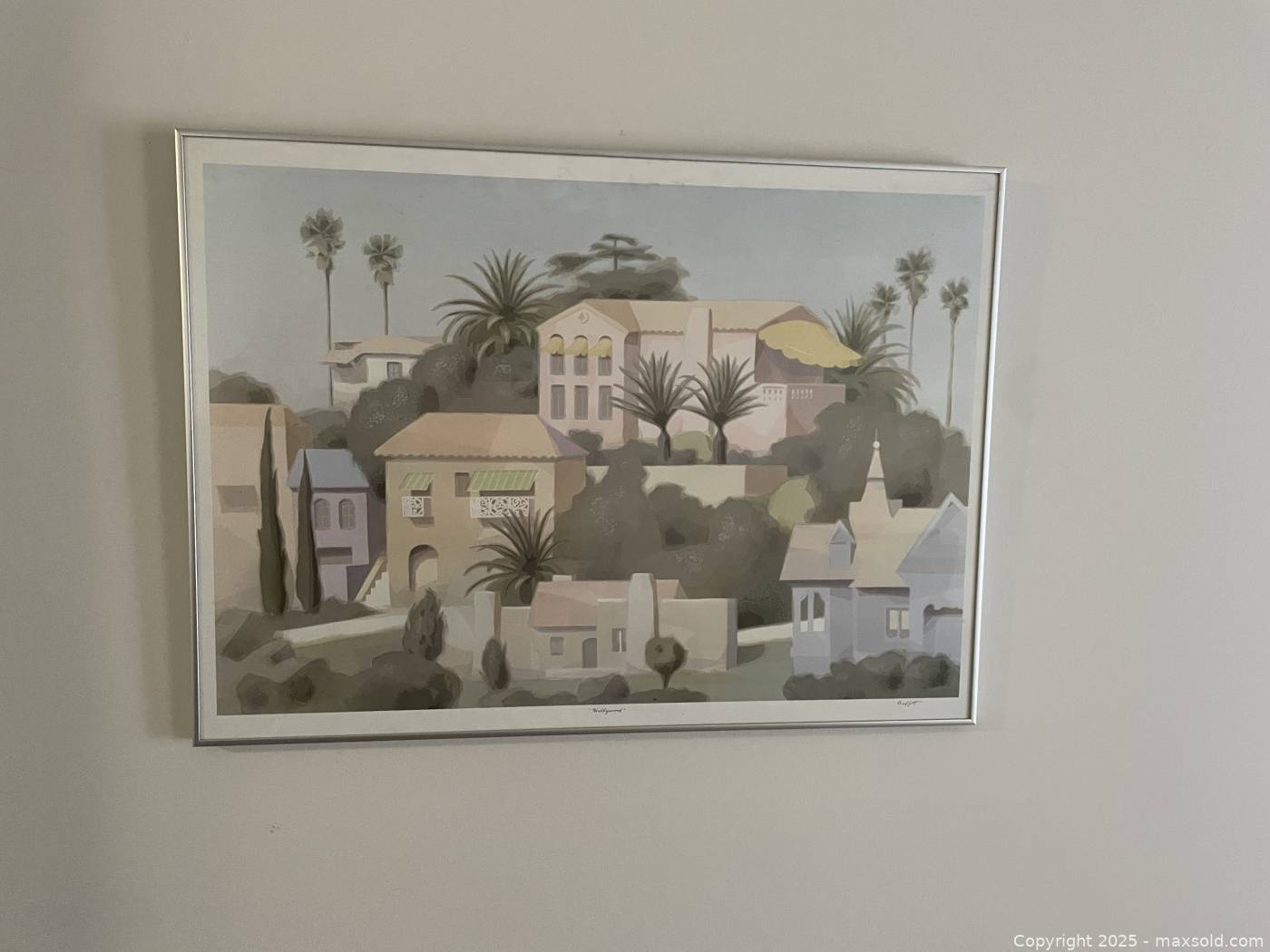 Art Print - Hollywood hills | Barrie (Ontario, Canada) SELLER MANAGED ...