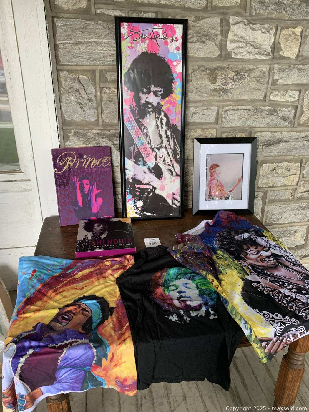7 Piece Jimi Hendrix Fan Apparel Merchandise T shirt Poster Book & More ...
