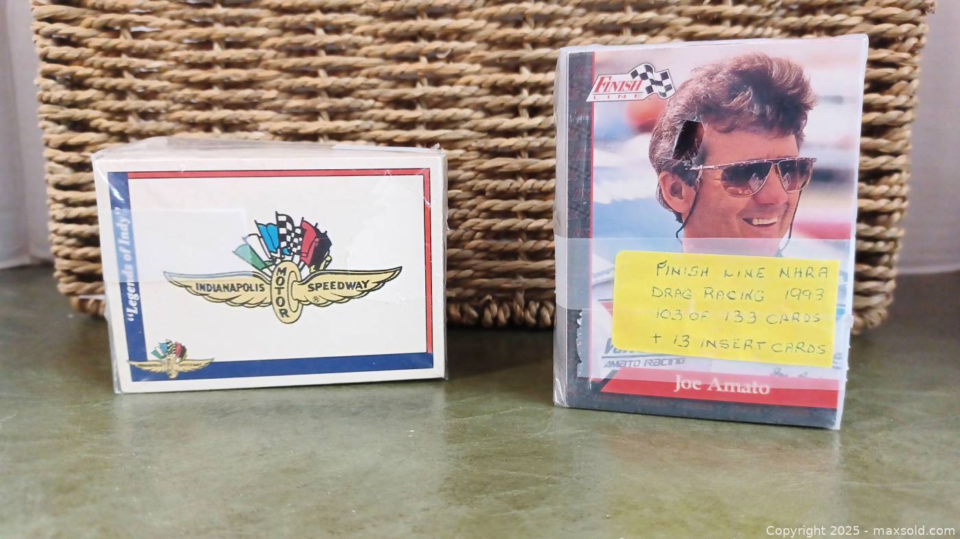 Complete Indy & NHRA Drag Racing Trading Card Sets | Fenelon Falls ...