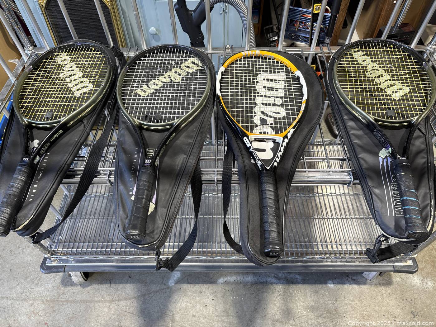 Wilson Tennis rackets | Hatboro (Pennsylvania, USA) PARTNER MANAGED Estate Sale Online Auction ...