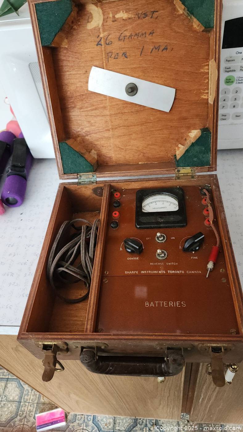 Sharp Instruments Meter A | Ottawa (Ontario, Canada) Downsizing Online ...