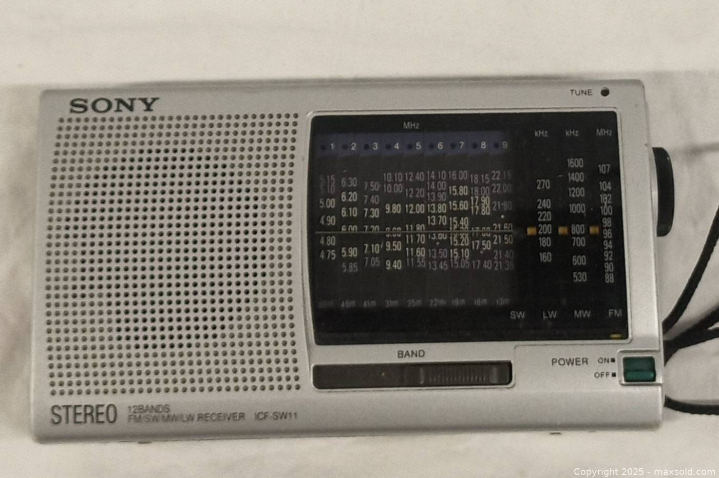 Sony World Radio Receiver | Toronto (Ontario, Canada) SELLER MANAGED ...