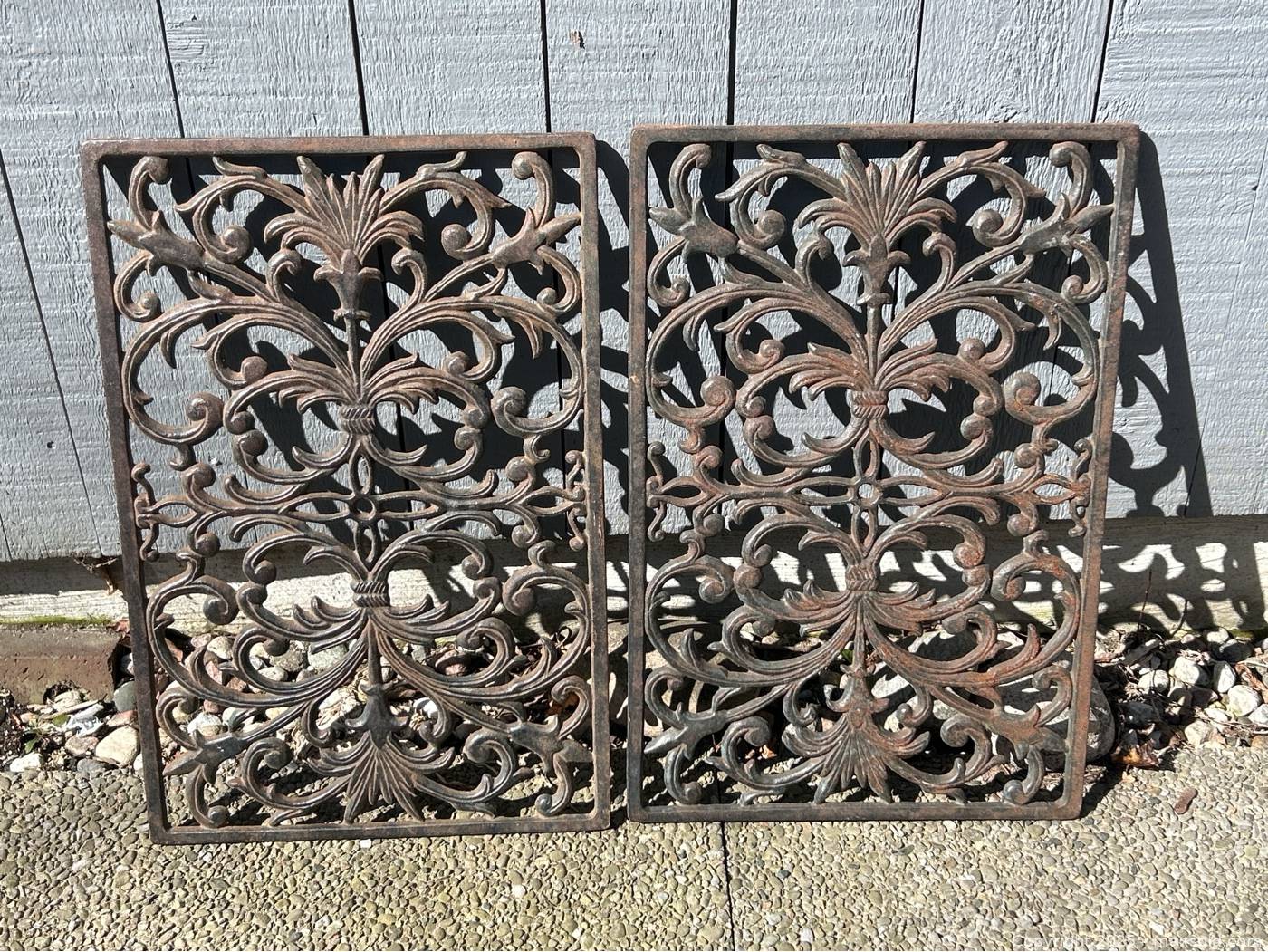 Pair of Cast Iron Grates Door Mats | Toronto (Ontario, Canada) PARTNER ...