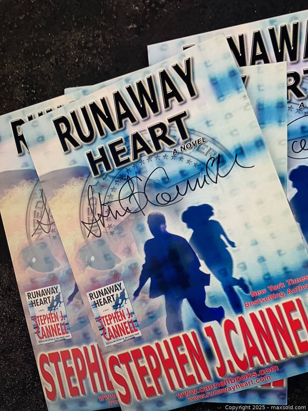 Signed Runaway Heart Posters by CANNELL | Pasadena (California, USA ...