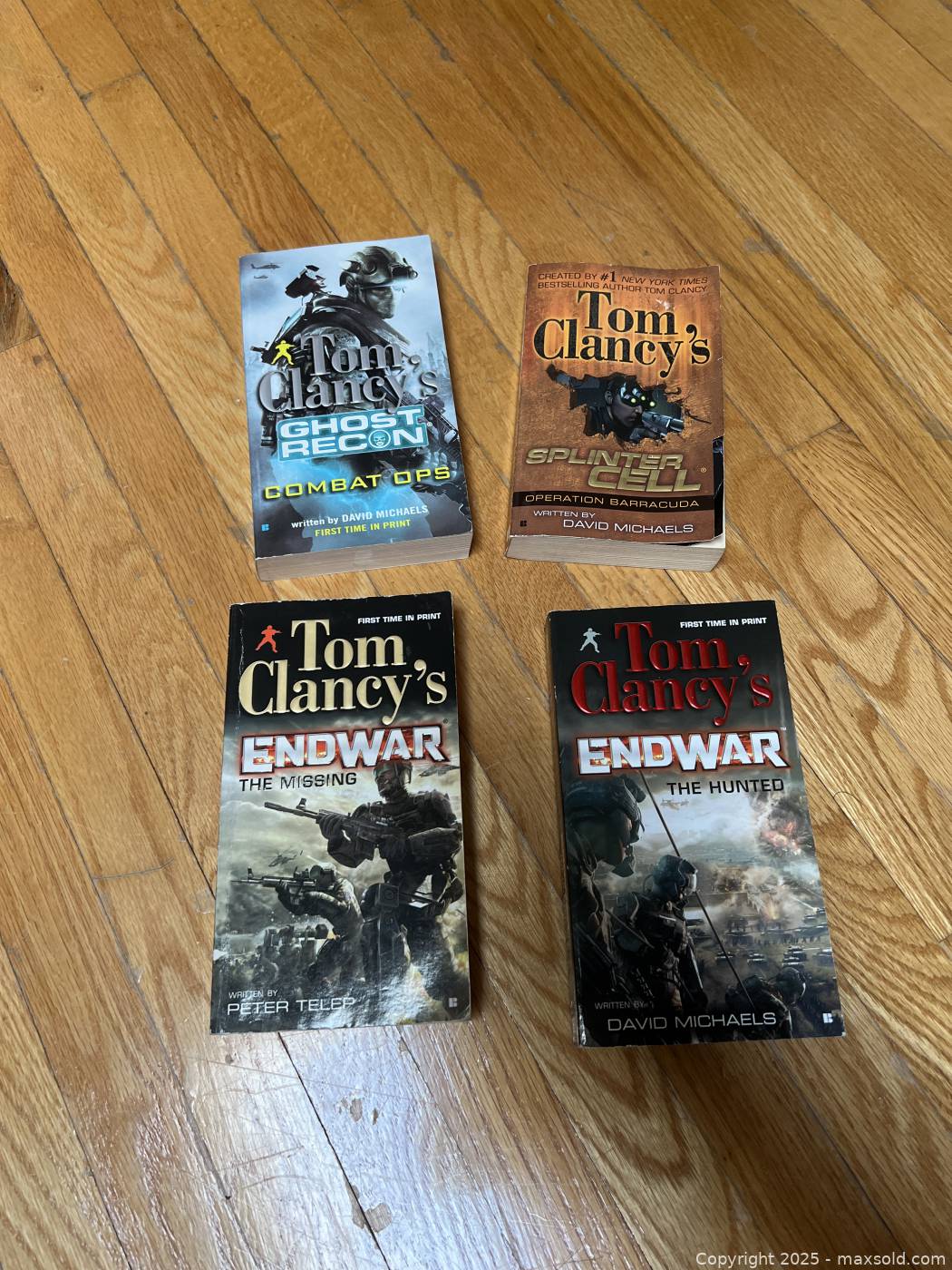 Books from Various Tom Clancy Series | Ottawa (Ontario, Canada) SELLER ...