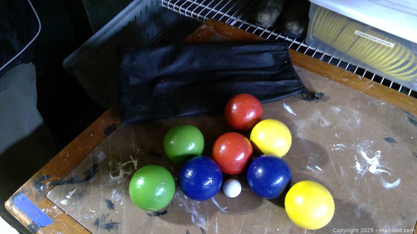 Bocce ball set with carrying bag | Dallas (Georgia, USA) SELLER MANAGED ...