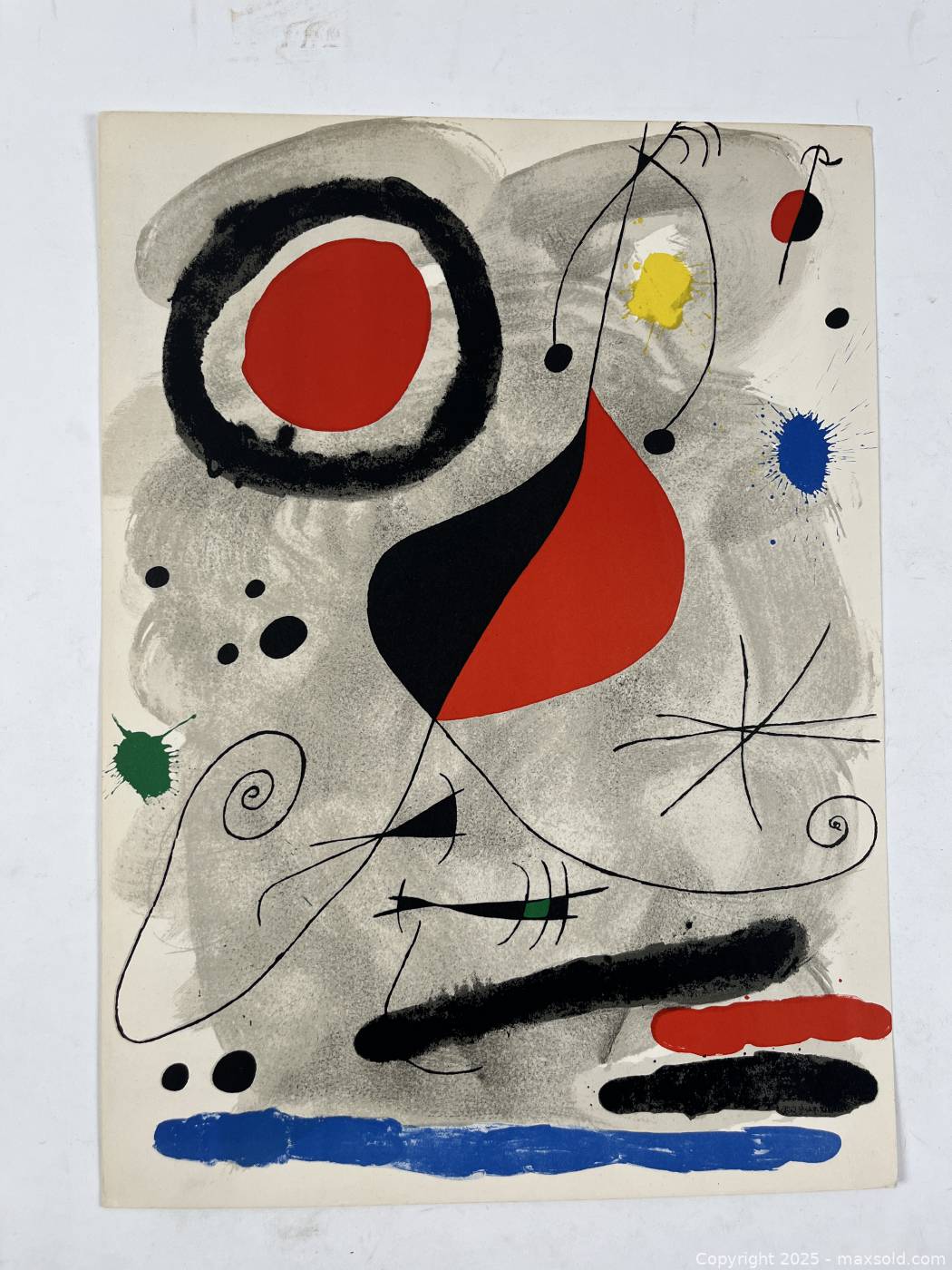 Vintage Joan Miro Colour Lithograph | Toronto (Ontario, Canada) PARTNER ...