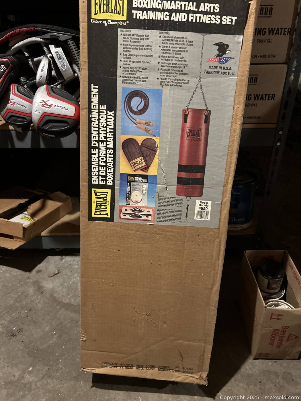 Everlast 4850 Boxing/Martial Arts Training Set | Foxborough ...