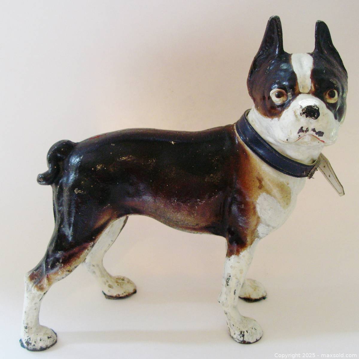 Vintage Cast Iron Boston Terrier Door Stop | Aurora (Ontario, Canada ...