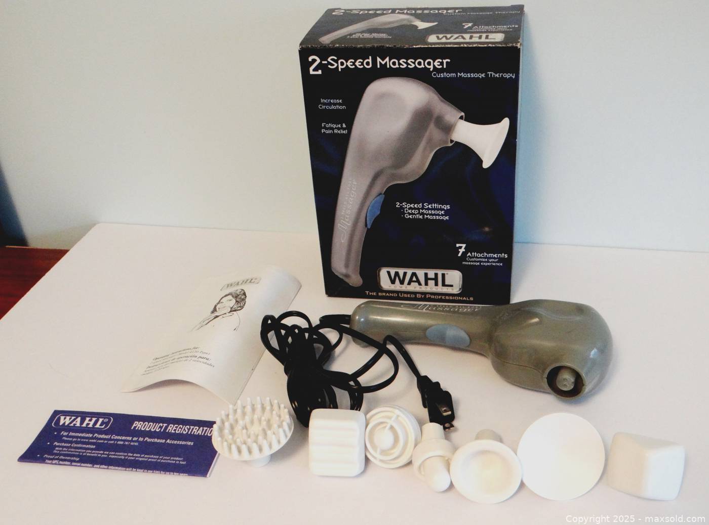 Wahl 2 speed massager with 7 attachments | Toronto (Ontario, Canada ...