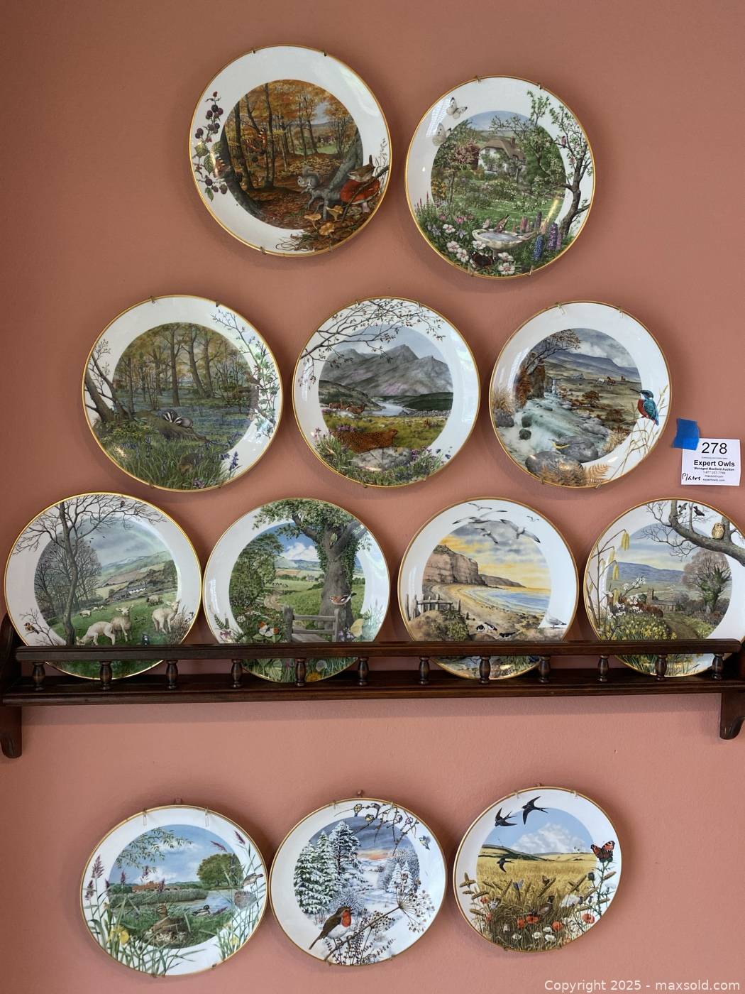 VTG 12 Peter Barrett 1979 Series Plates Collection | Oak Park ...
