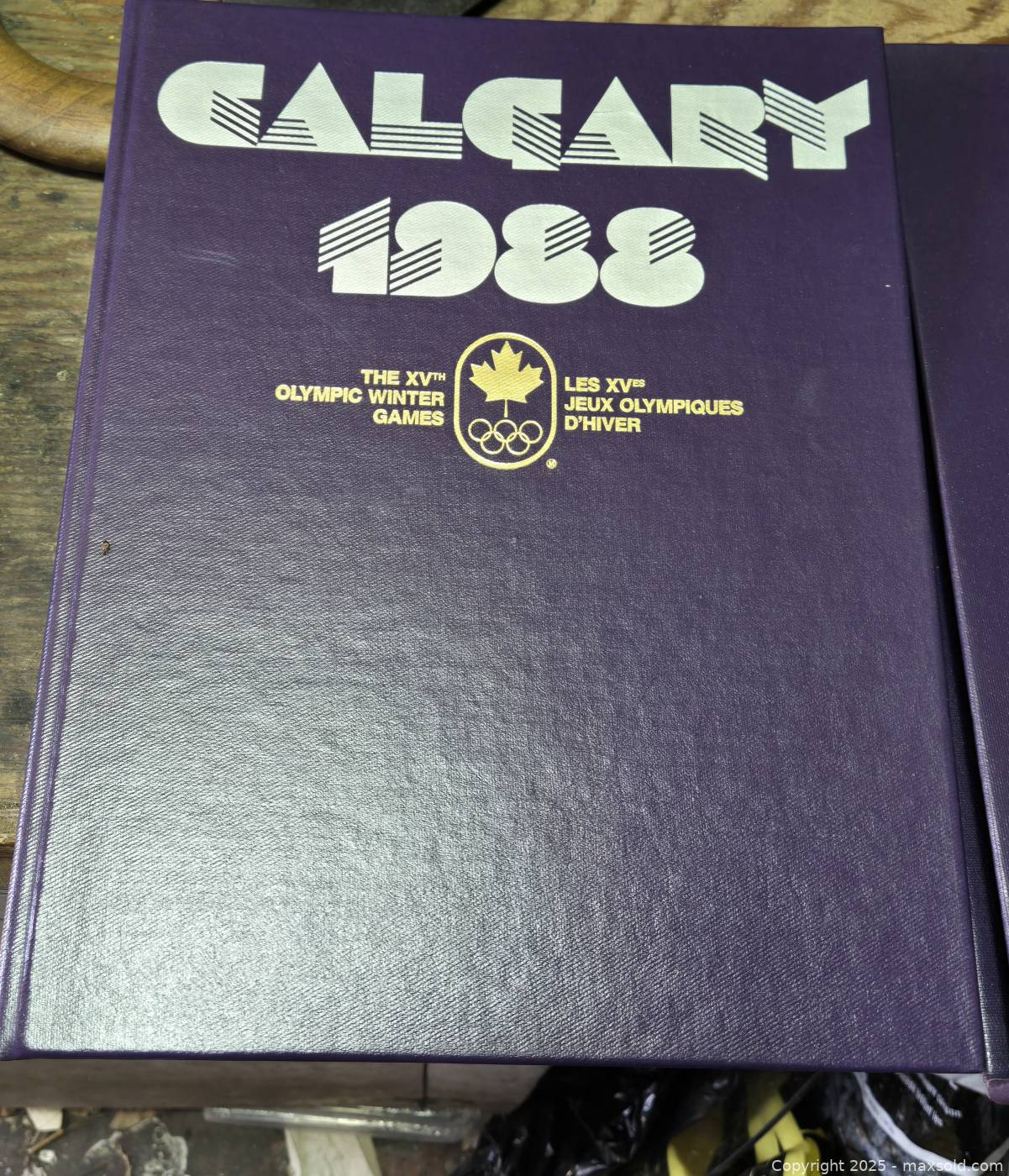 Vintage - 1988 Calgary olympics book in case | Burnaby (British ...