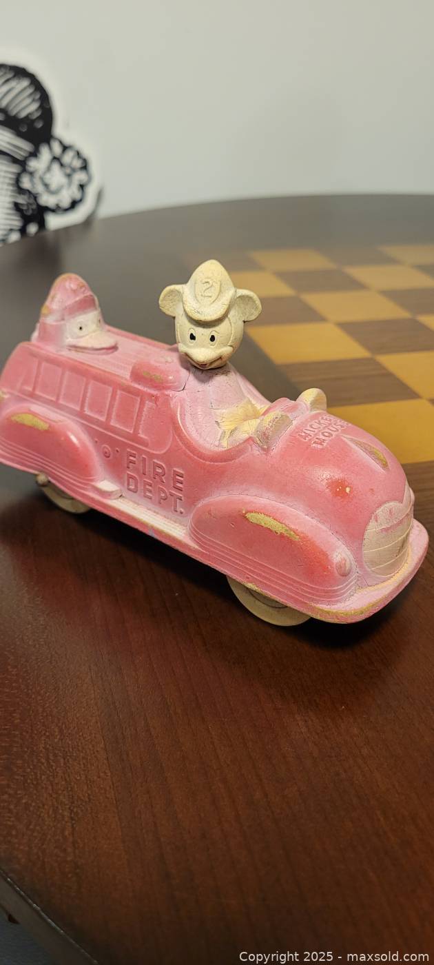 Antique Mickey Mouse and Donald Firetruck | Burlington (Ontario, Canada ...