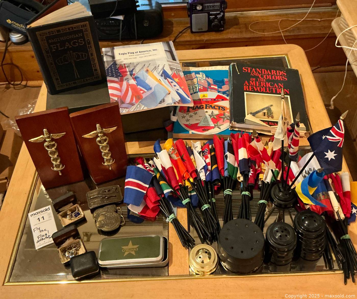 Miniature Flags Collection with Base Included and more! | Marshfield ...