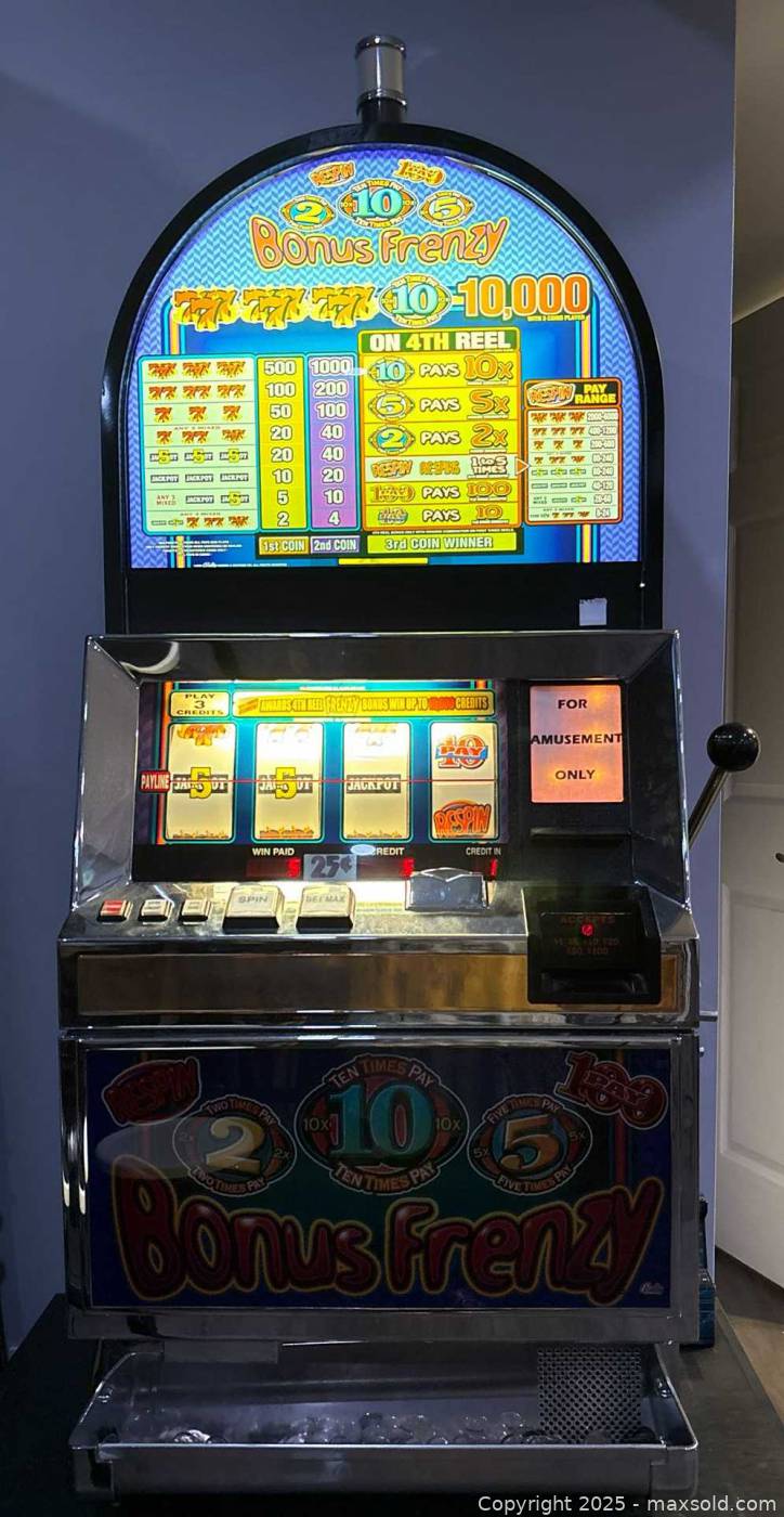 Bally 6000 Slot Machine - Bonus Frenzy Theme | Ancaster (Ontario ...