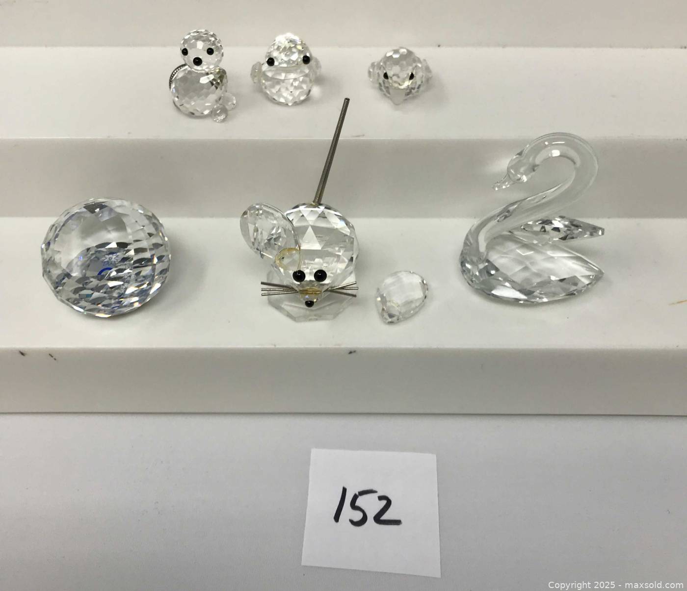 Crystal Animal Figurines Lot of 6 | Ancaster (Ontario, Canada) SELLER ...