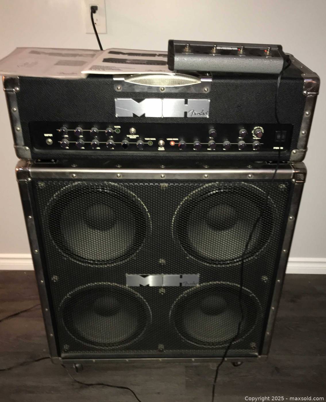 Fender Metalhead 500 Amp, Guitar Amplifier, MH 500 with speakers ...