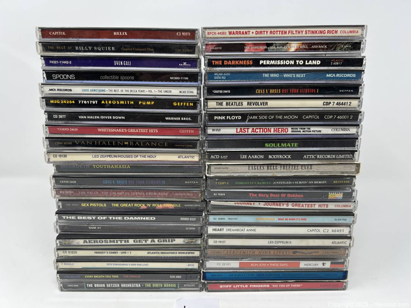 Rock CD Collection: 42 Classics from Legendary Bands | Ancaster ...