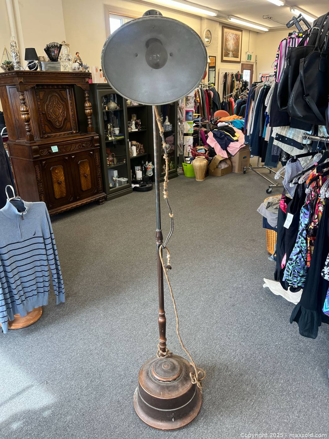 General Electric Vintage Metal Sun Lamp, Bronze | Renfrew (Ontario ...