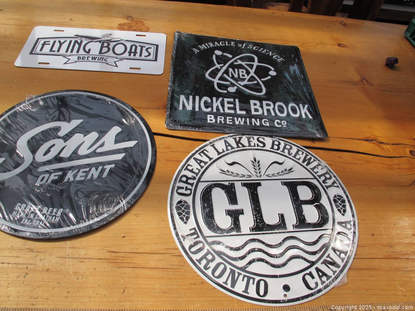 Micro Brewery Tin Signs | Toronto (Ontario, Canada) SELLER MANAGED ...