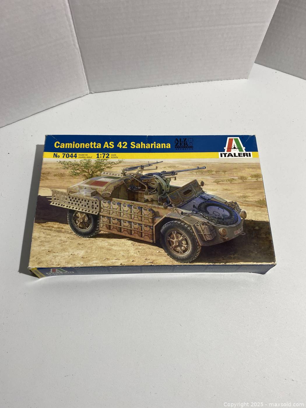 Italeri 1:72 Camionetta AS 42 Saharina Model Kit 7044 | Kingston ...