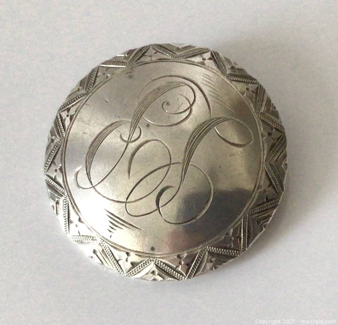 Silver Victorian Love Token Brooch | Hamilton (Ontario, Canada) SELLER ...